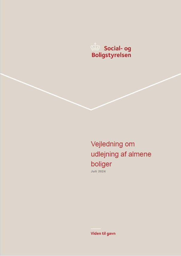 Vejledning om udlejning af almene boliger | Social- og Boligstyrelsen